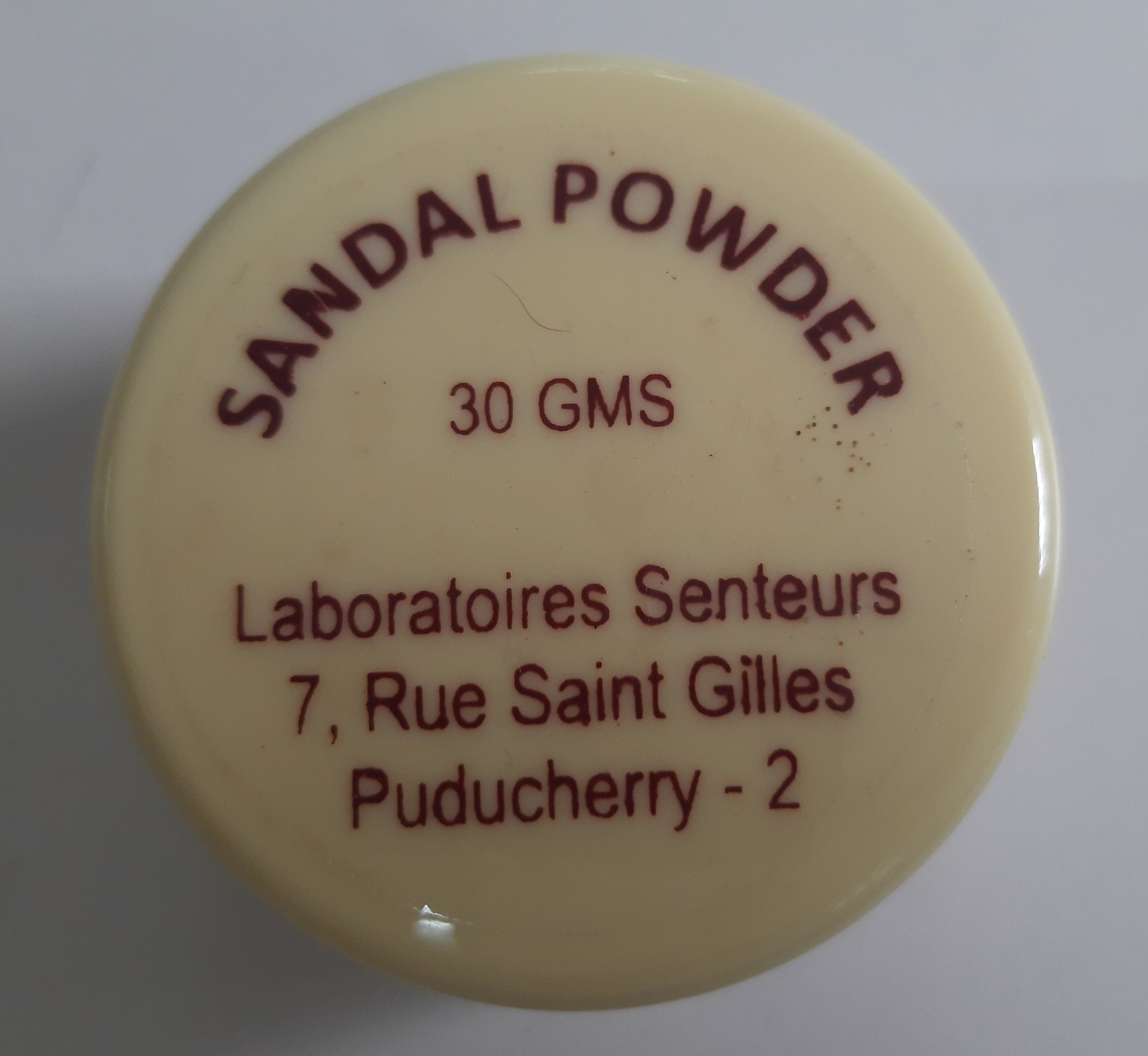 Sandal Powder - SAMA Online - Sri Aurobindo Marketing Agency